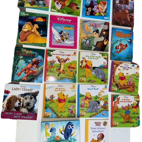 Disney | Toys | Disney Colorful Storybook Set For Kids | Poshmark